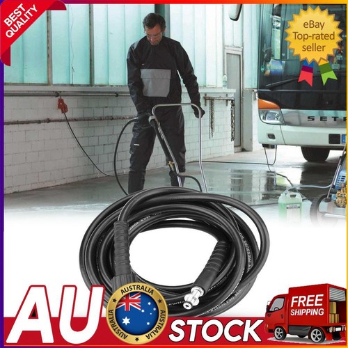 8M High Pressure 5800PSI Rubber Hose for Car Washing - Black | eBay ...