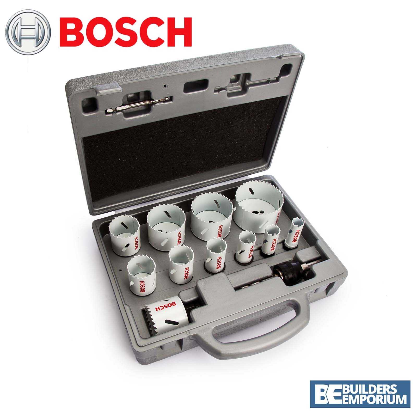 Bosch Holesaw Cutter Bit HSS BiMetal Plastic Wood Quick Change Release ...