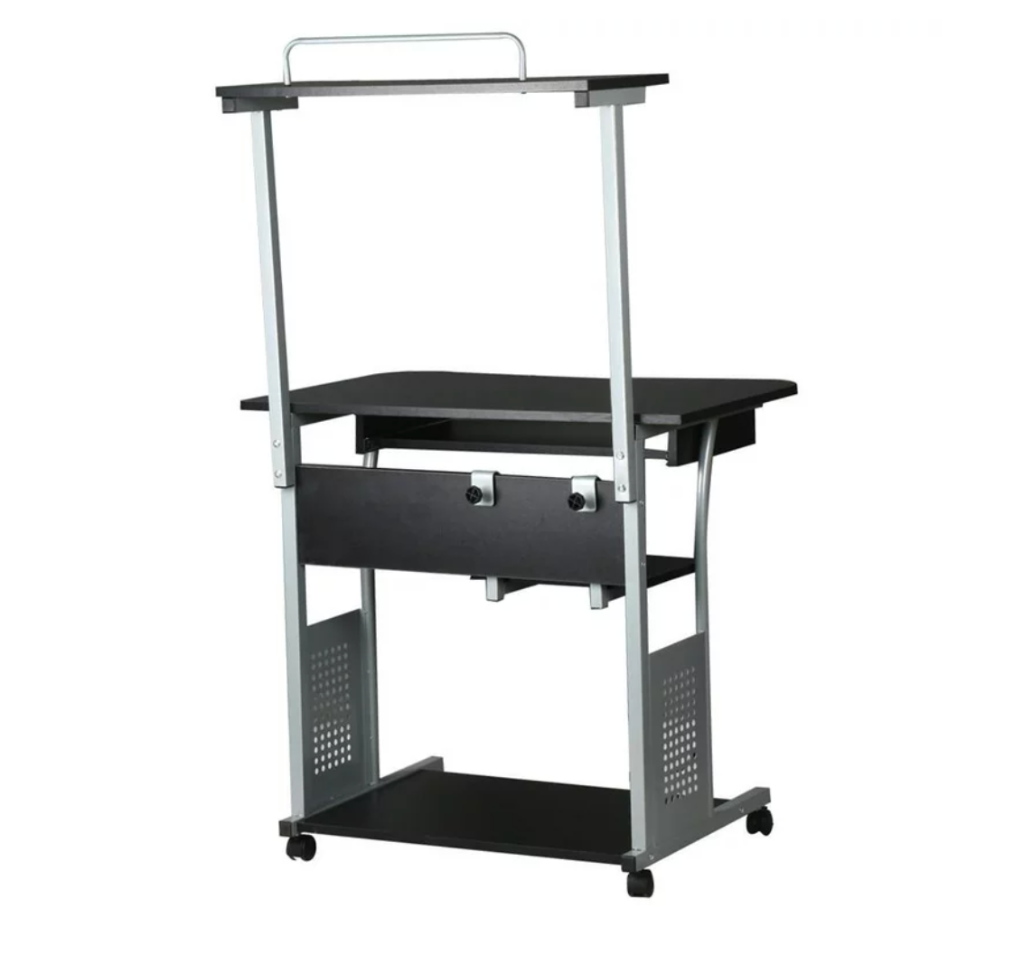 Escritorios Pequenos Para Cuartos Organizador Rolling Computer Desk ...