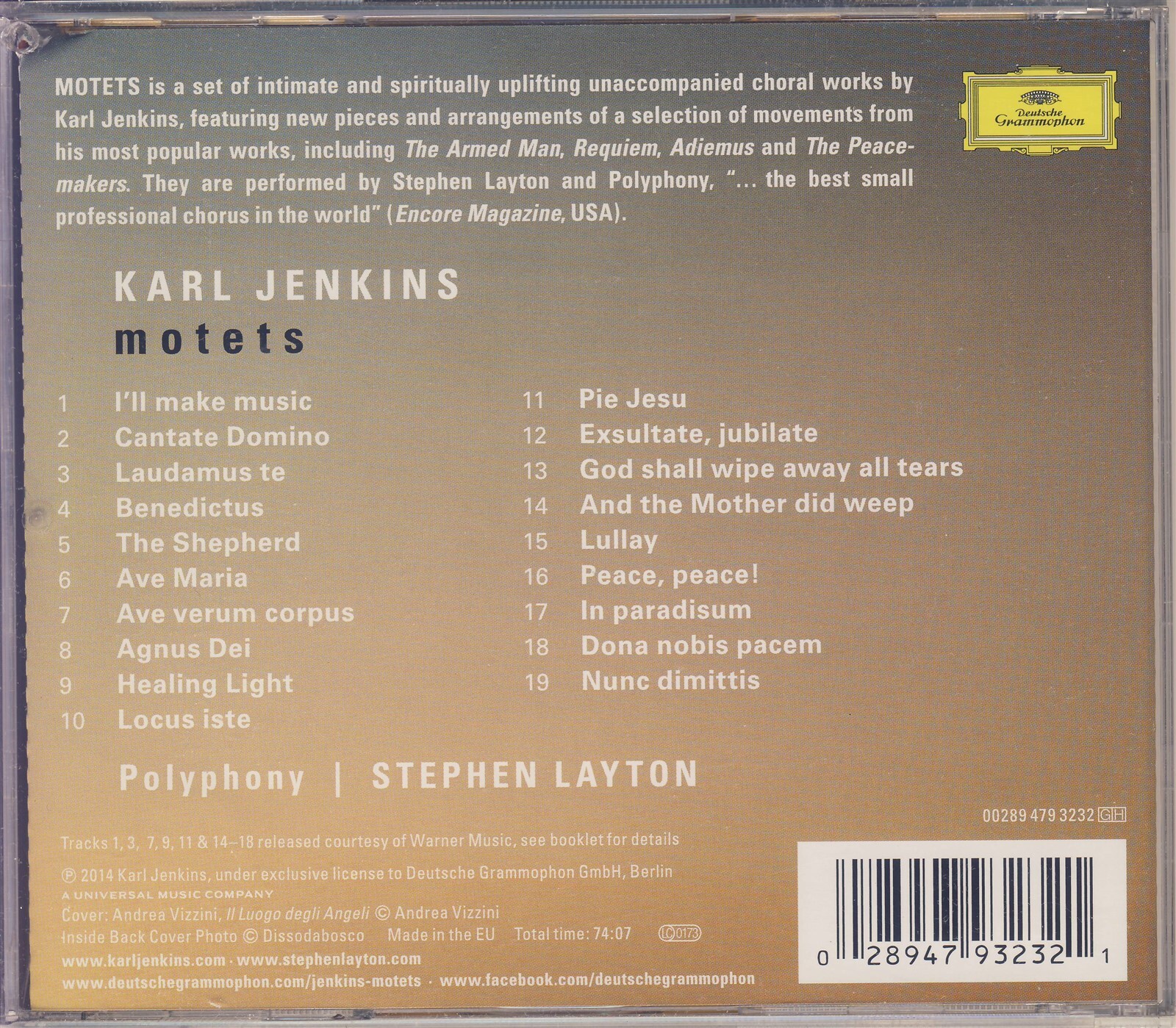 Jenkins: Motets by Polyphony / Layton (CD, 2014) for sale online | eBay