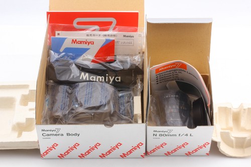 [ MINT in BOX ] Mamiya 7 6x7 Medium Format Film Camera N 80mm f4 Lens ...
