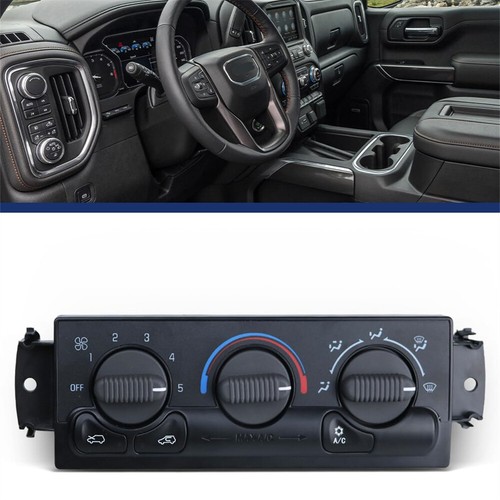 AC Control Panel For Chevrolet Silverado Suburban Tahoe GMC Sierra ...