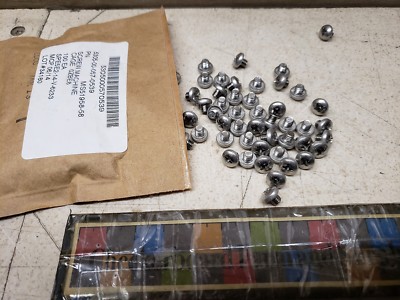 Qty-100 Stainless Machine Screws 112-1051-001 MS51958-58 NAS-1635 #10 ...