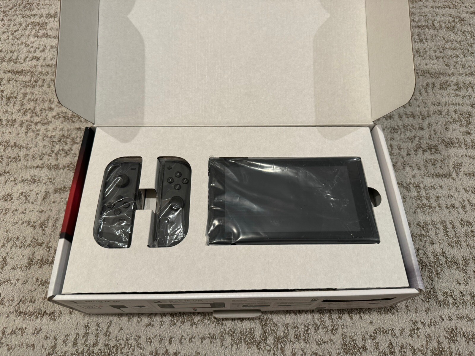 Nintendo Switch Console With Extras Serial Number XKW Complete in Box ...