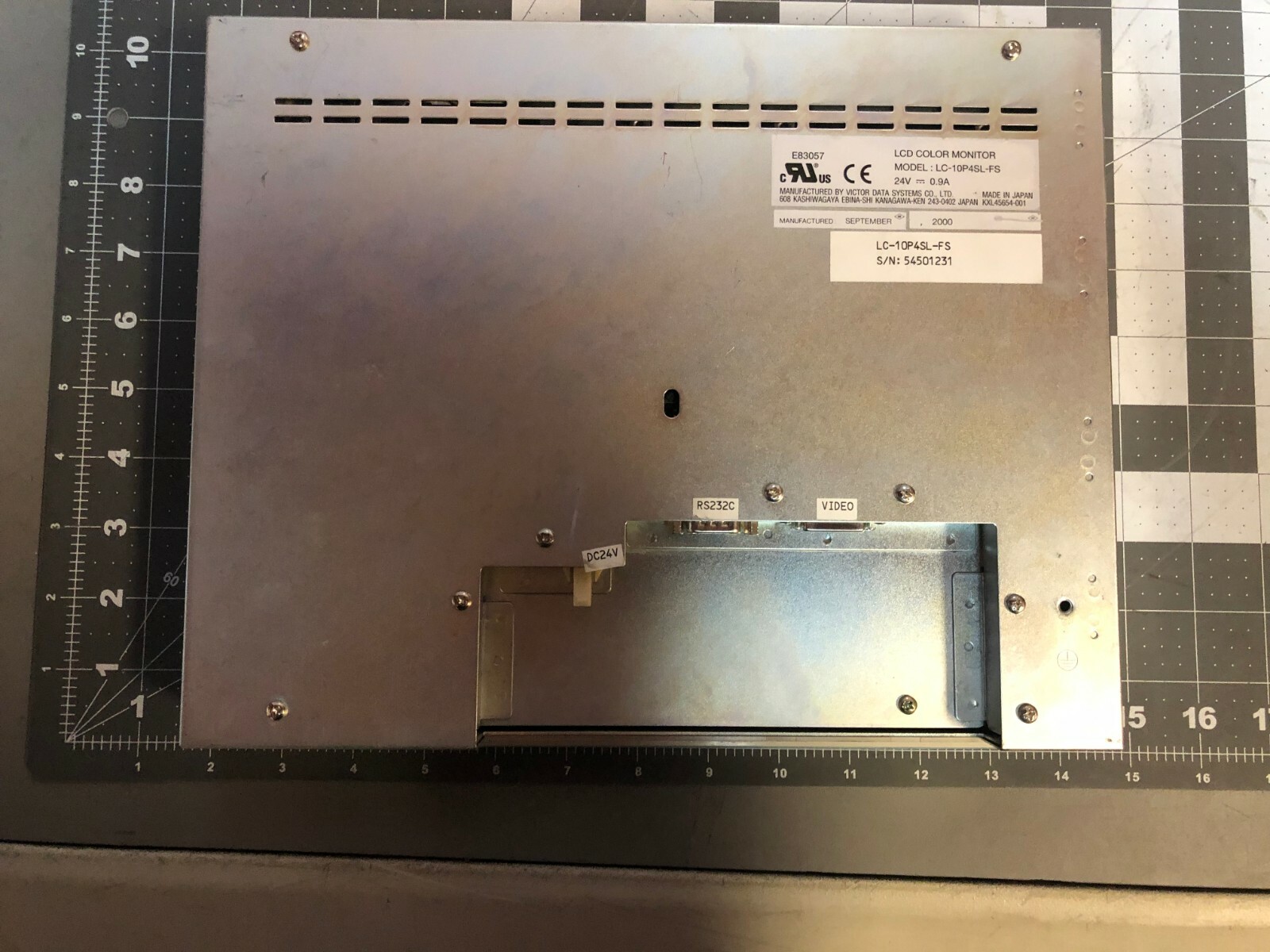 Victor Data Systems LCD Color Monitor - LC-10P4SL-FS | eBay