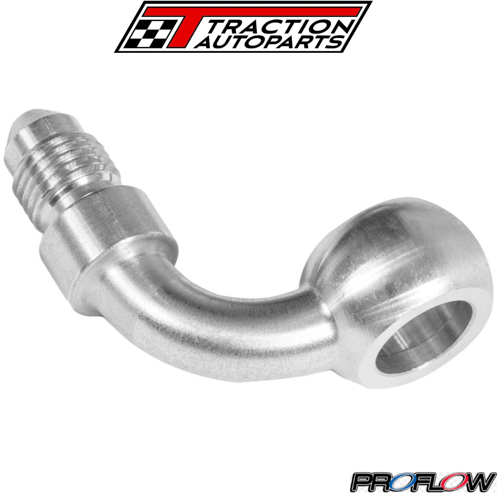 PFE313-04 Proflow Stainless 90 Degree Banjo Brake Hose End 10mm To ...