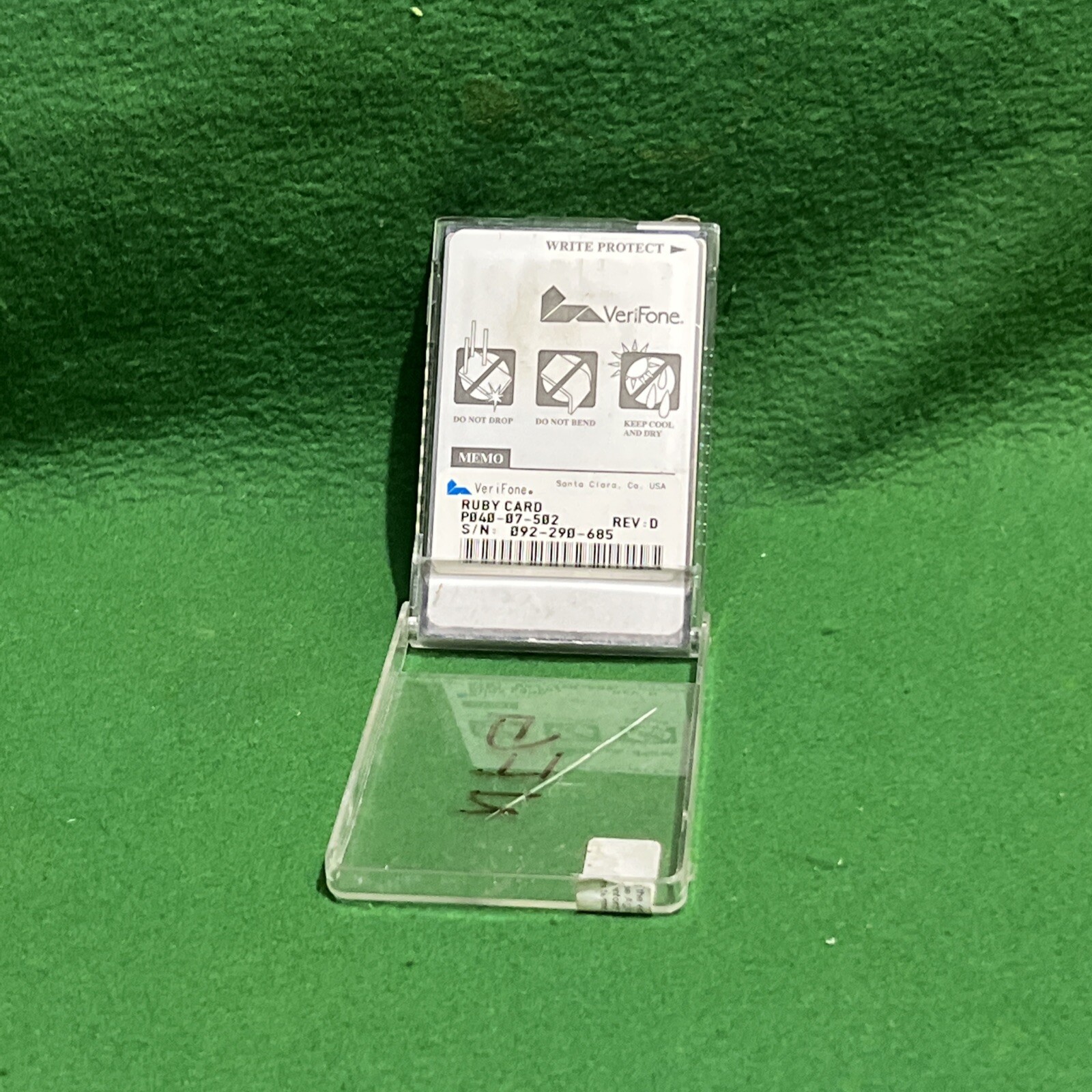 VeriFone Ruby P040-07-506 Car Wash Bravo Expanded PLU CPU4 CPU5 ...