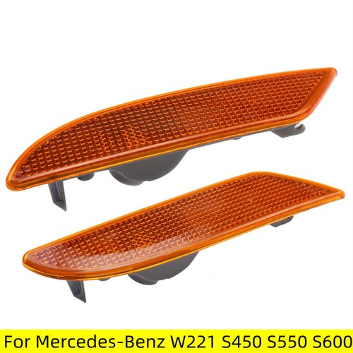 1Pair LED Bumper Side Marker Light For Mercedes-Benz W221 2218200121 ...