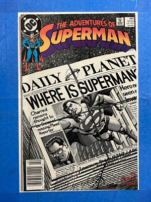 The Adventures of Superman Comic Book #451 DC Comics 1989 | Combined ...