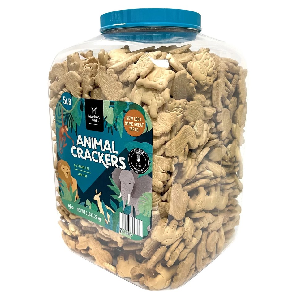 Member's Mark Animal Crackers Peanut-Free (5 lbs.) Great Price | eBay