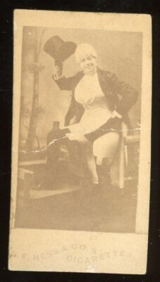 1888 N330 S.F. Hess & Co. Cigarette Tobacco Actresses #27 Female ...