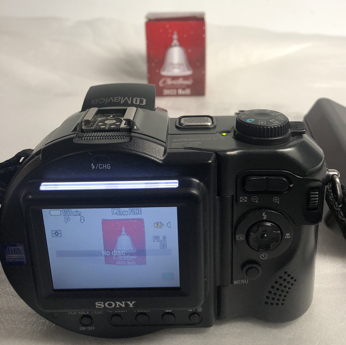 Sony Mavica MVC-CD500 5MP Digital Camera 3x Optical Zoom ,Excellent ...