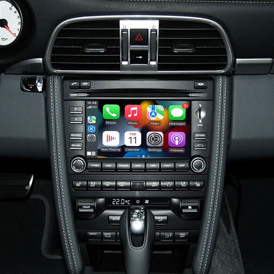 Carplay Android Auto Retrofit Kit für Porsche Macan Cayenne Boxster 911 ...