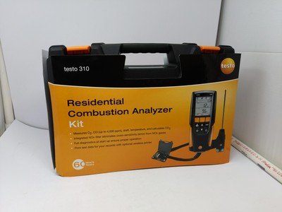 *FOR PARTS* Testo 0563 3100 310 Combustion Analyzer Kit | eBay