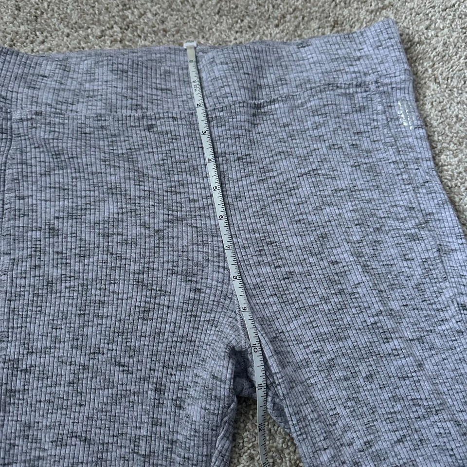 Free People FP Movement Low and Flow Ribbed Kick Flare Leggings Purple ...