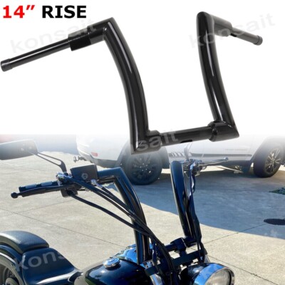 DNA Monster 2" Ape Hanger Handlebar For Harley Softail Heritage Dyna ...