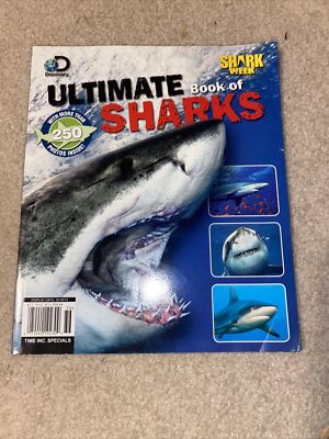 Shark Week Presents Sharks The Ultimate Handbook Plus BIG BOOK OF ...