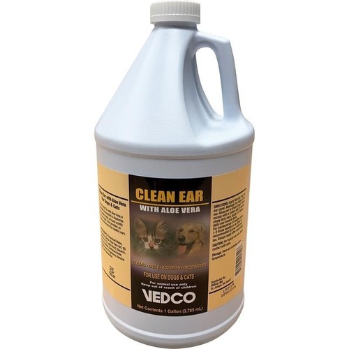 Vedco Clean Ear with Aloe Vera Gallon for Dogs & Cats | eBay