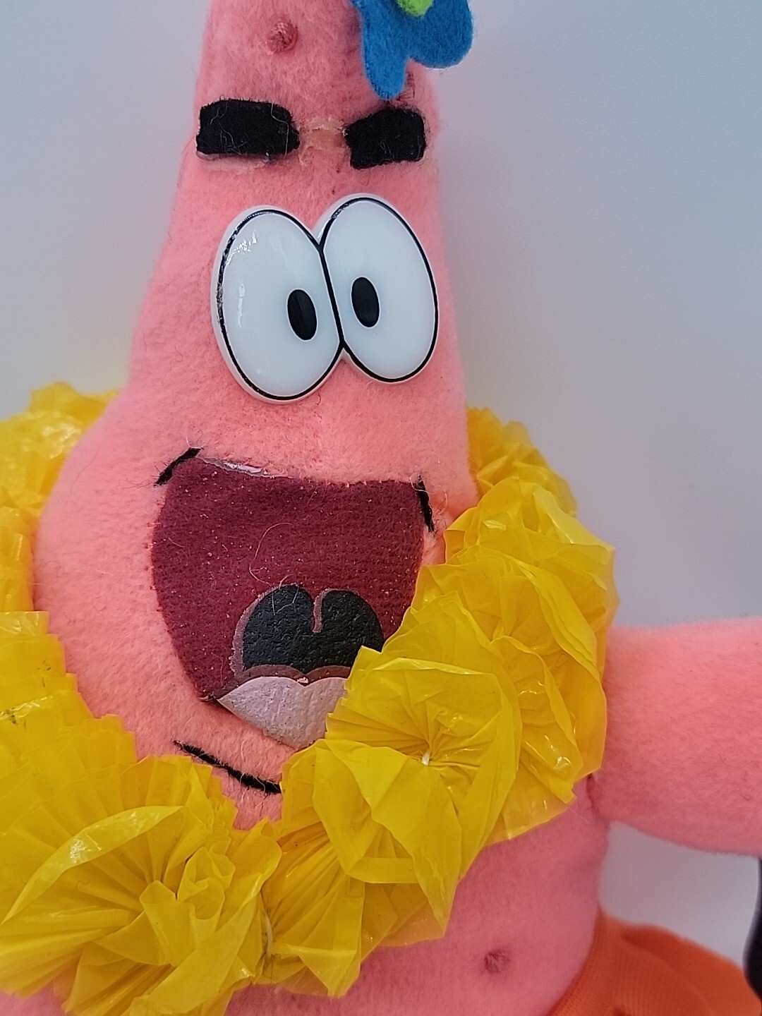 Rare Colors Spongebob Patrick Star Plush Hawaiian Hula Lei Nanco W/tag ...