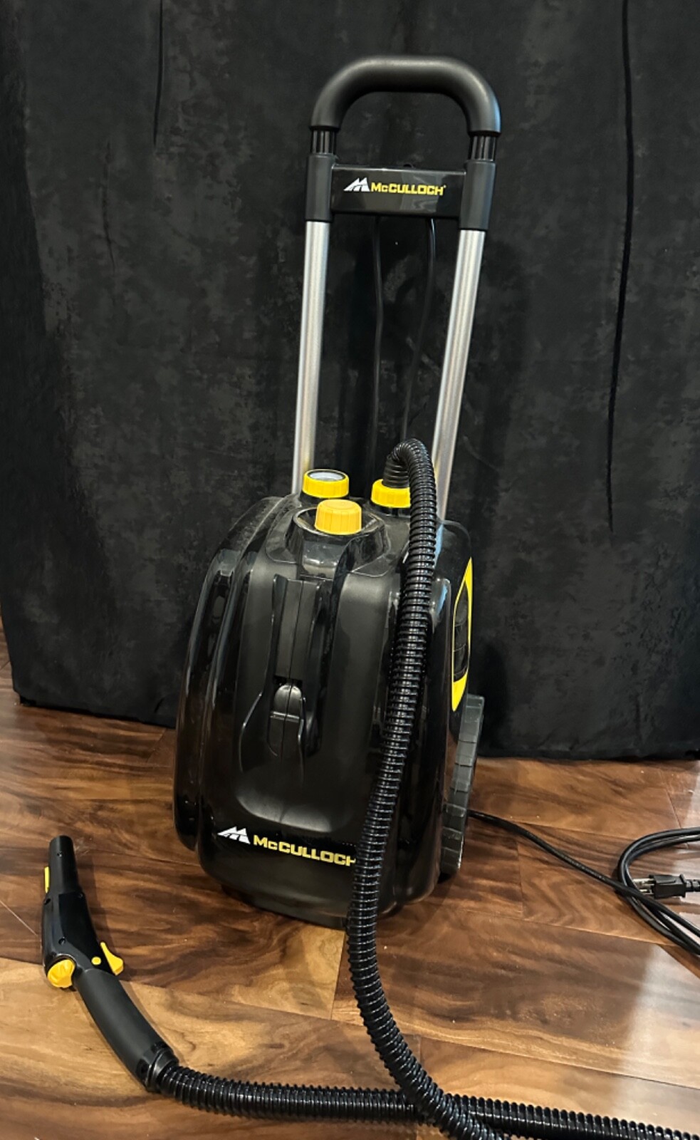 McCulloch MC1385 1500W Multipurpose Steam cleaner Deluxe Canister Steam ...