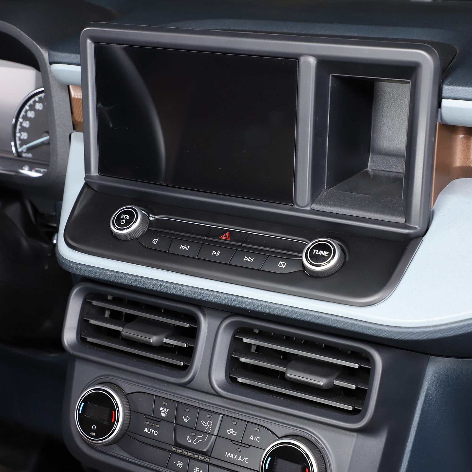 Fits 2022-2024 Ford Maverick Radio Console Panel Matte Black Interior ...