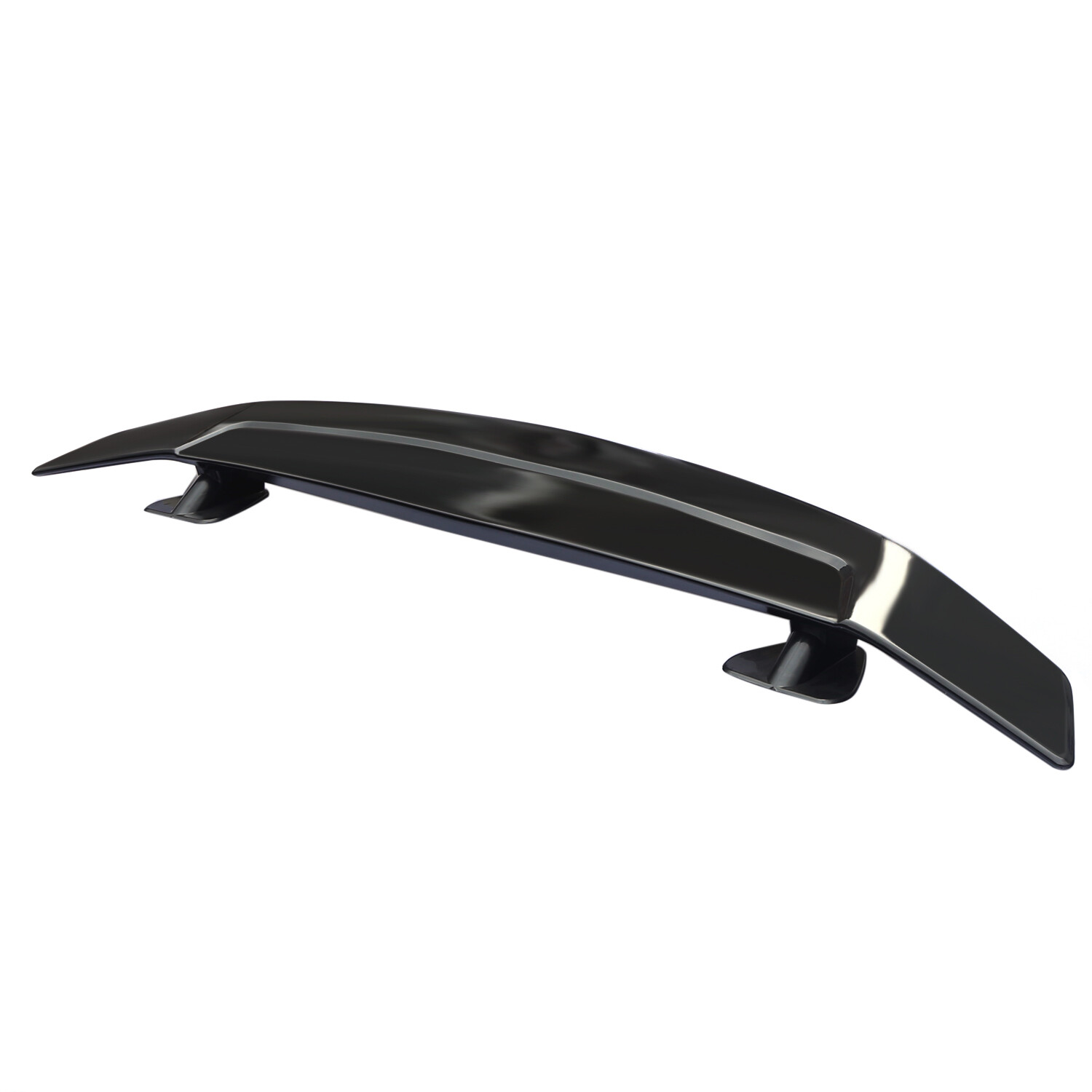 52'' Glossy Black Universal Rear Trunk Spoiler GT JDM Style Wing ...
