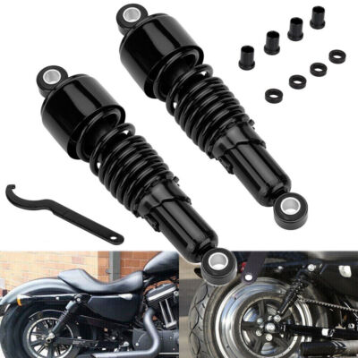 10.5" Rear Absorber Shocks Lowering For Harley Sportster Iron 883 1200 ...