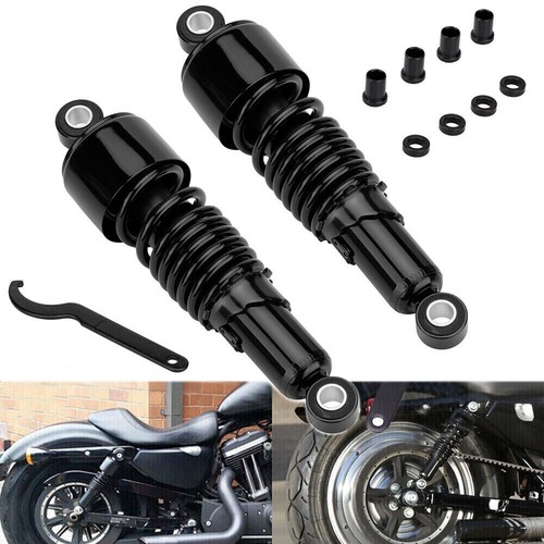 10.5" Rear Absorber Shocks Lowering For Harley Sportster Iron 883 1200 ...
