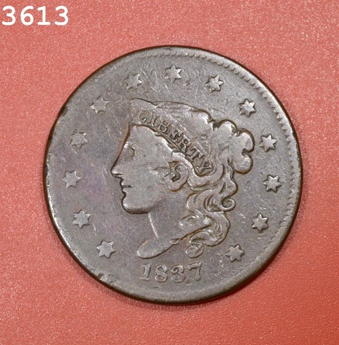 1837 Coronet Head Large Cent "F Dings" *Free S/H After 1st Item* | eBay