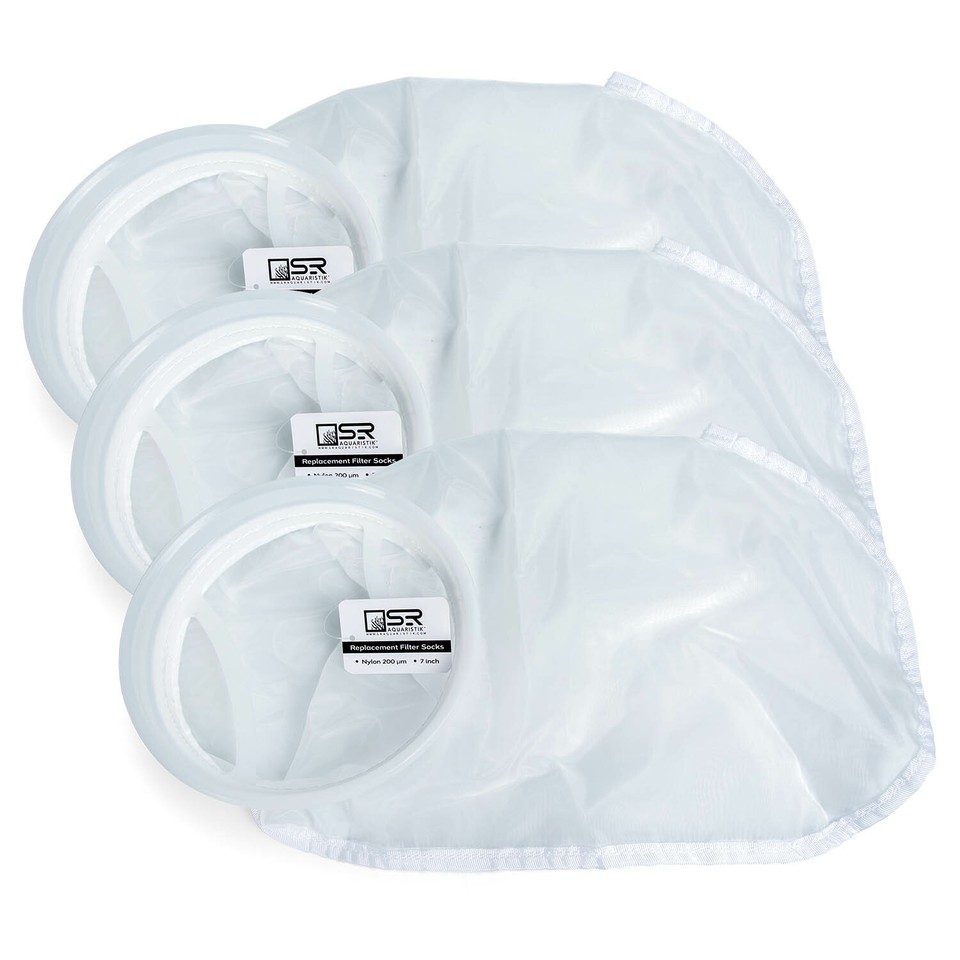 Nylon Filter Socks for Reef Saltwater Aquarium 7" (200 micron) | eBay