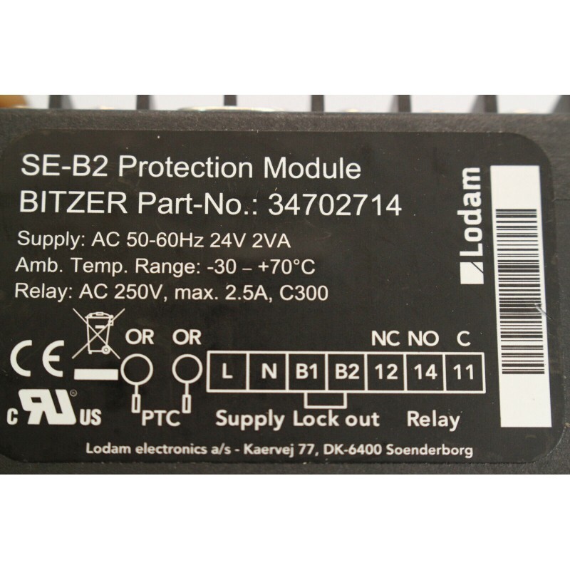 BITZER 34702714 SE-B2 protection module (B705) | eBay