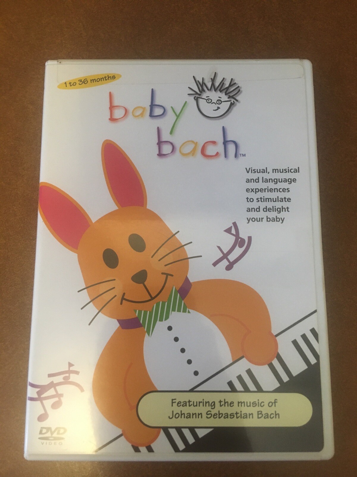 baby bach dvd 1-36 Months Visual,musical And Language To Stimulate And ...