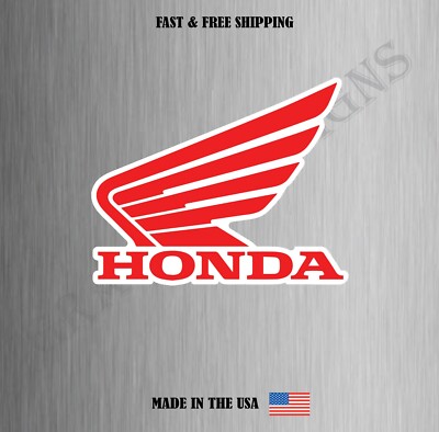 Honda Logo Auto Car Bumper Sticker Decal Window Bumper Wall Water ...