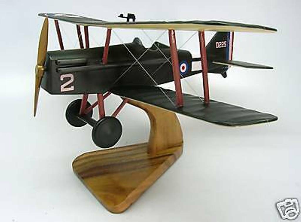 SE-5 Fighter WW1 RAF UK Britain SE5 Airplane Desk Wood Model Big New | eBay