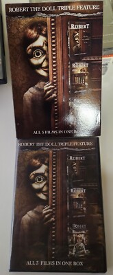 NEW ROBERT THE DOLL CURSE OF AND THE TOYMAKER TRIPLE FEATURE HORROR ...