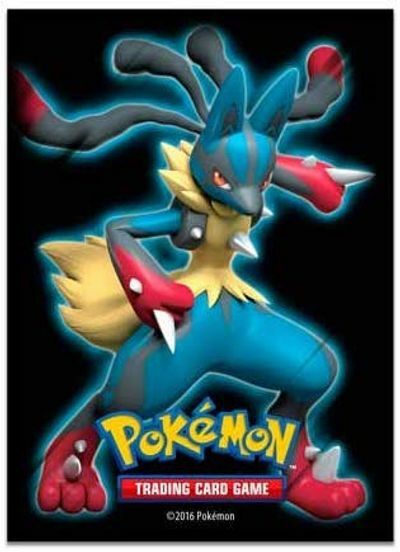 ULTRA PRO POKEMON Mega Lucario DECK PROTECTORS Card Sleeves 65ct | eBay ...