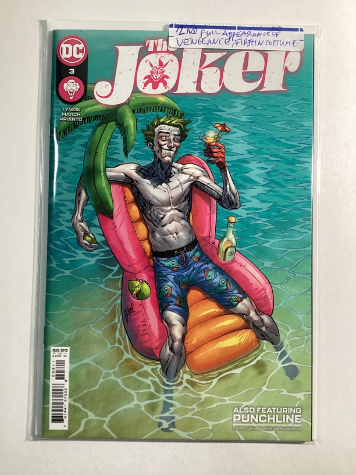 JOKER (2021 DC) #3A NM- 9.2 🥈2nd FULL APP OF VENGEANCE🥈 🥇1st APP IN COSTUME🥇 | eBay