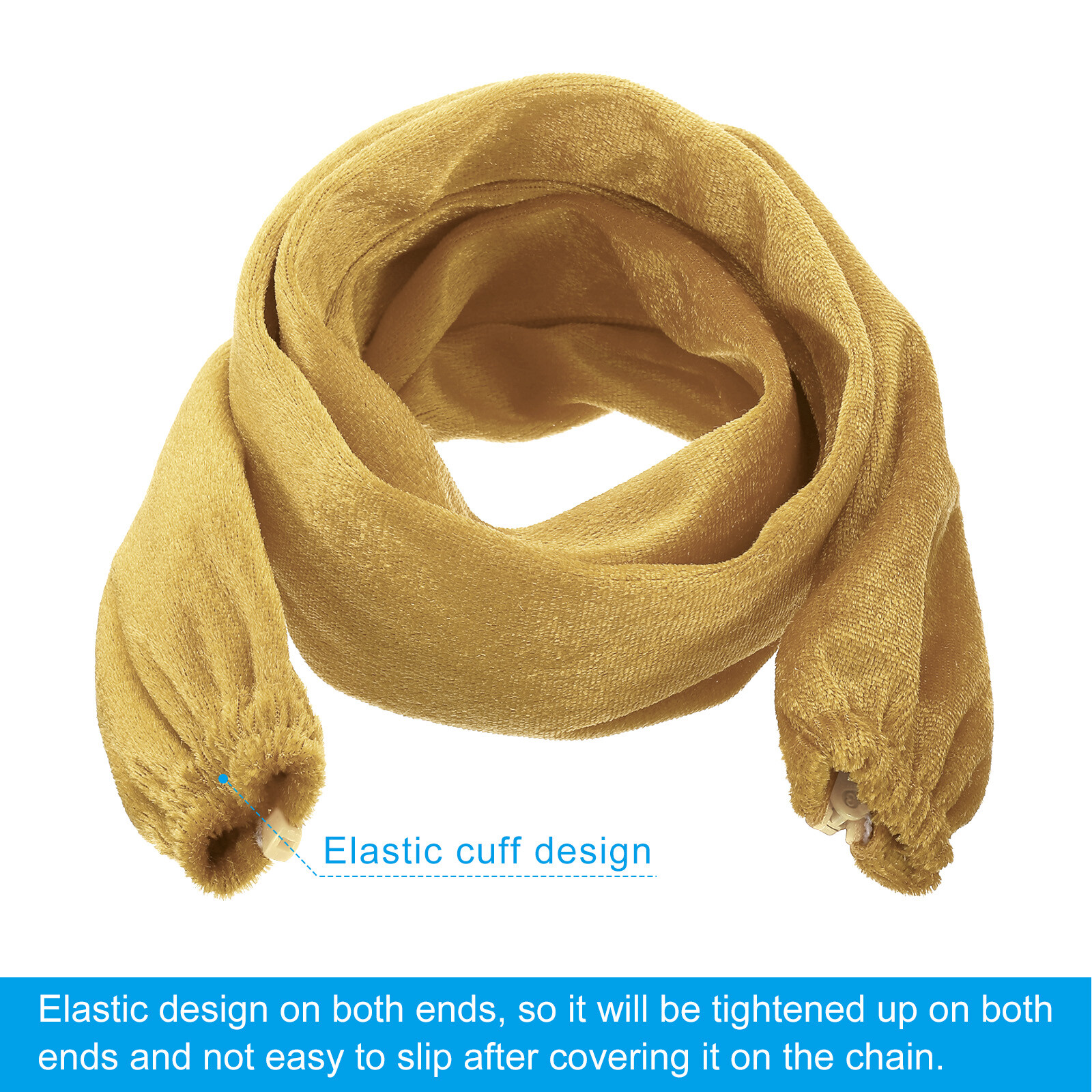 31.5 Inch Chandelier Chain Cover Chain Protective Sleeve with Zipper ...