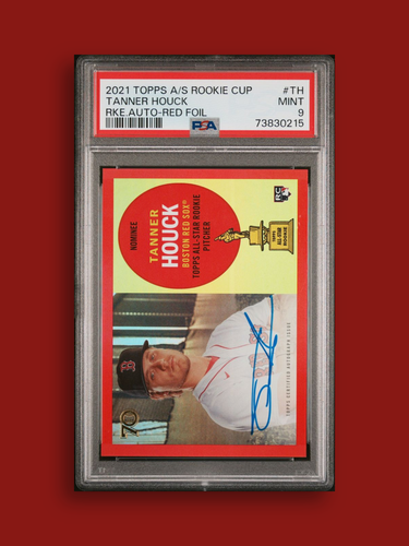2021 Topps All Star Rookie Cup Tanner Houck Auto /5 PSA 9 Pop 1 RC | eBay