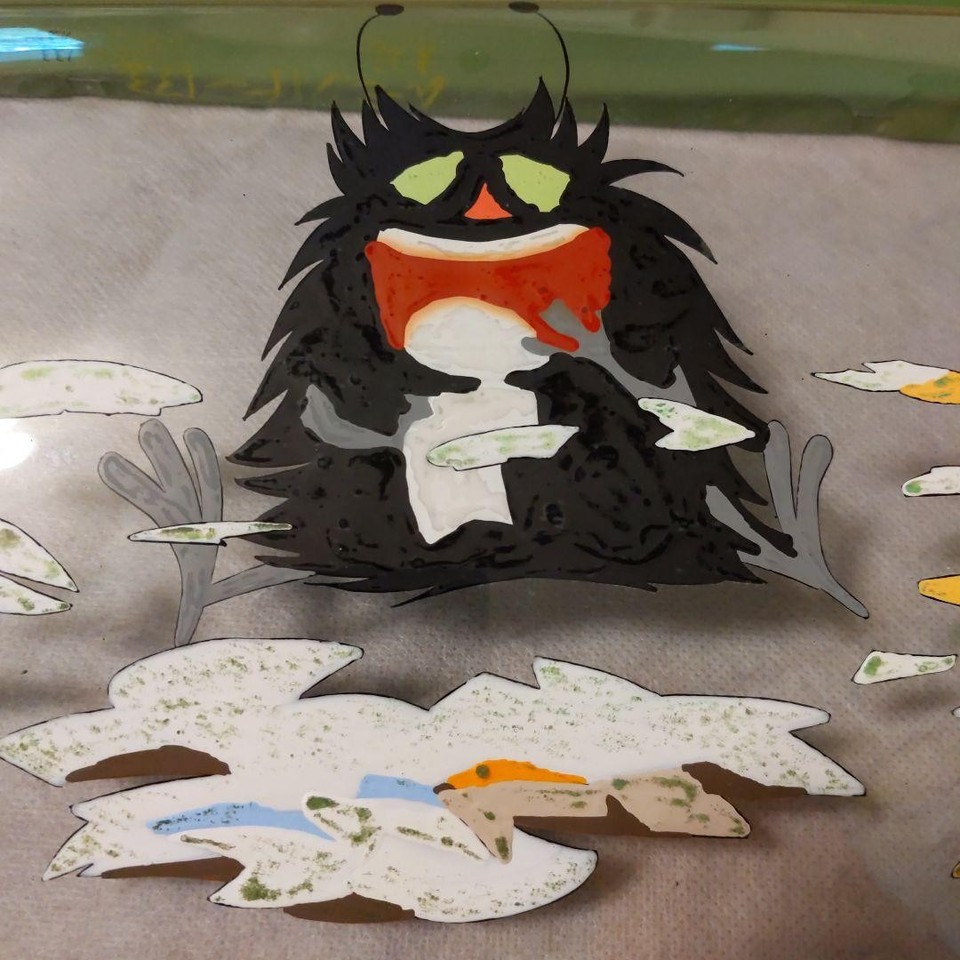 Moomin Stinky Cel Drawing No.ms846 | eBay