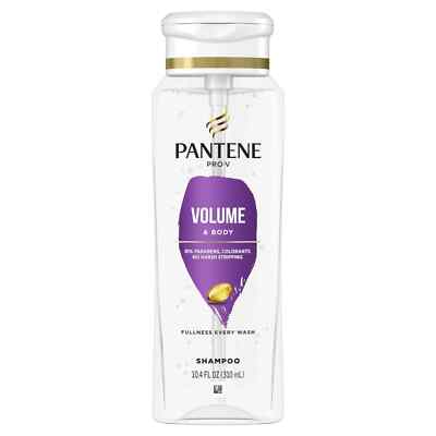 Pantene Pro-V Volume and Body Shampoo, All Hair Types, 10.4 Fl Oz | eBay