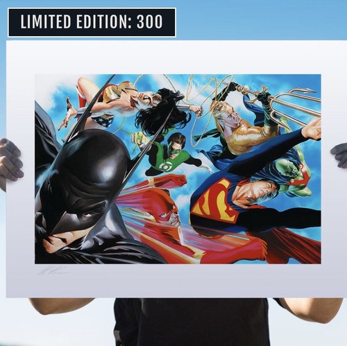 Justice League - JLA Liberty and Justice: Liberate Fine Art Print by ...