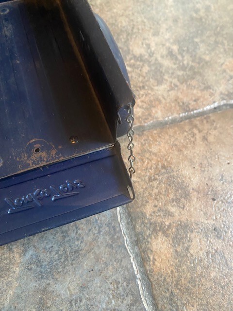 Vintage Tonka Toys Dark Blue Side Step Pressed Steel Ford Pickup Truck ...