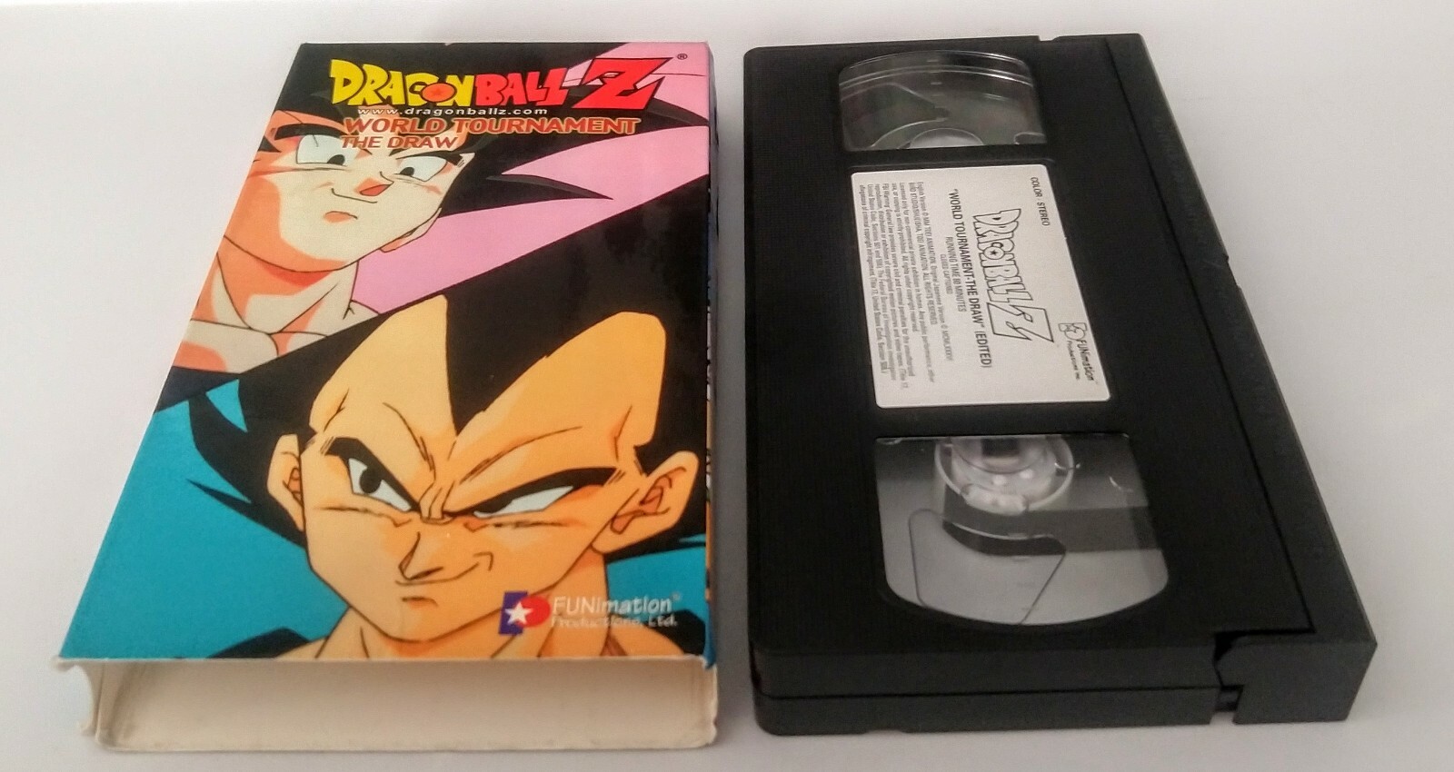 Dragon Ball Z VHS World Tournament The Draw Edited FUNimation FN-02903 ...