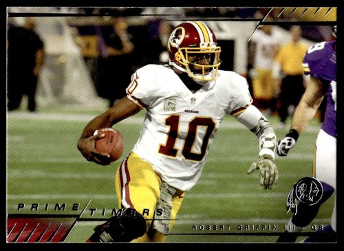 2014 Topps Prime PT-RG Robert Griffin III Washington Redskins Football ...