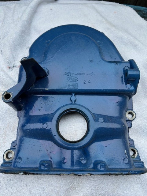 FORD Timing Cover 390 427 360 D2TE6059A with factory pointer | eBay