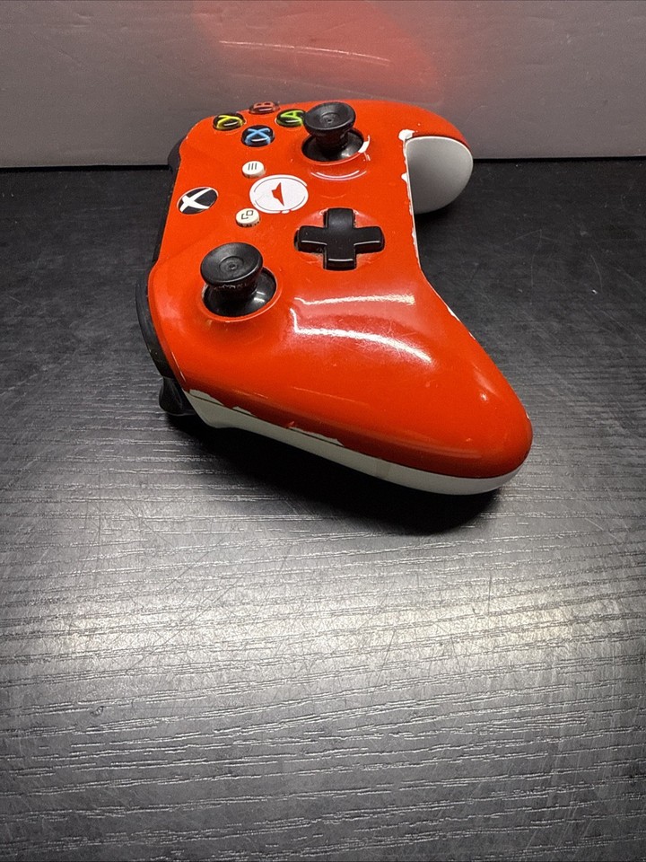 •Cosmetically Flawed•Limited Edition Xbox One Red Pizza Hut Controller ...