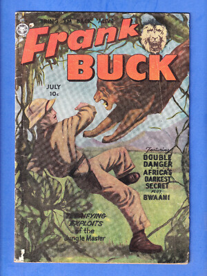 Frank Buck #71 Fox Feature Syndicate 1950 Wally Wood A C Hollingsworth ...