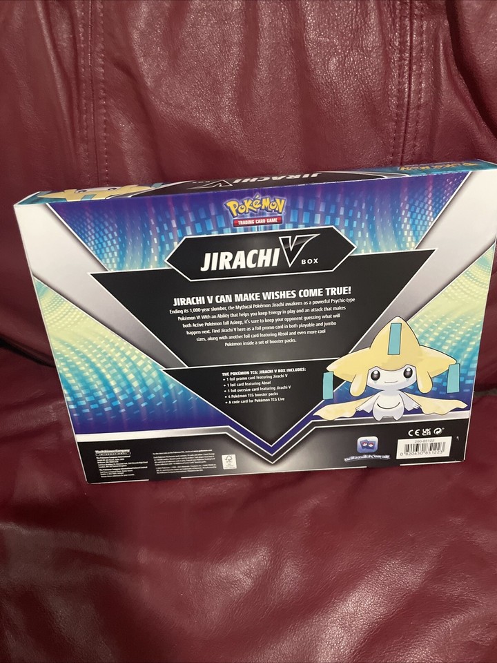 Pokémon TCG Jirachi V Box, Black Star Promo, NIB Factory Sealed | eBay