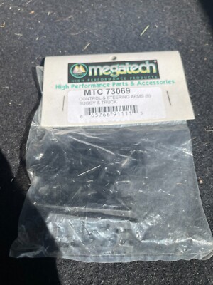 Vintage RC Car Buggy Megatech 1/18 Mega Pro MegaPro 6pc Lower Arm Set ...